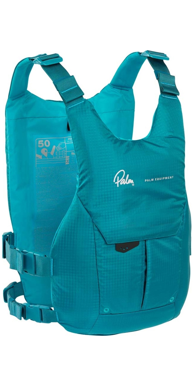 2025 Palm Solo PFD Buoyancy Aid 13189 - Teal - Accessories - Life Buoyancy & | Wetsuit Outlet